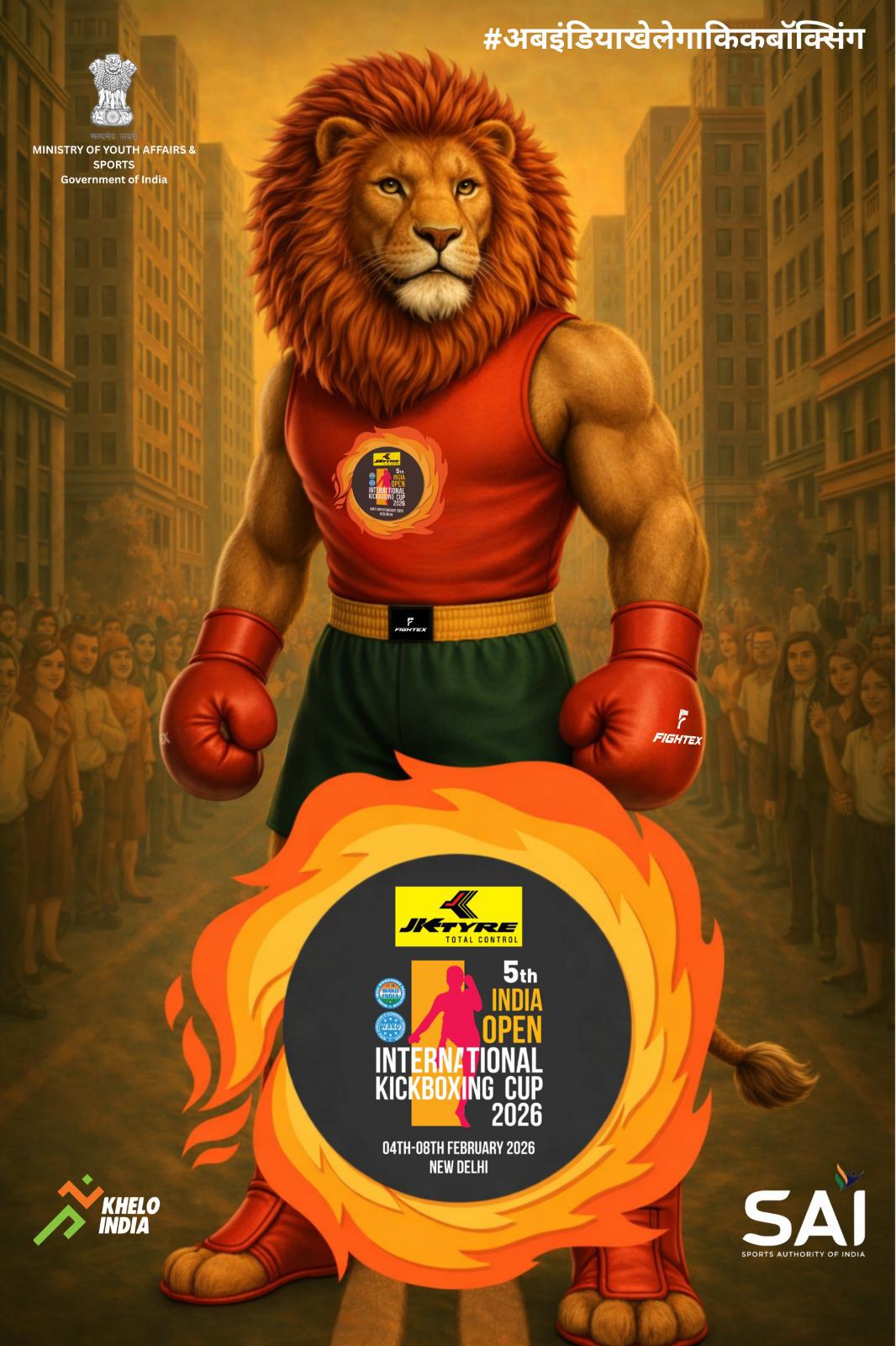SET Online Kickboxing: 5TH INDIA OPEN INTERNATIONAL KICKBOXING CUP-2026